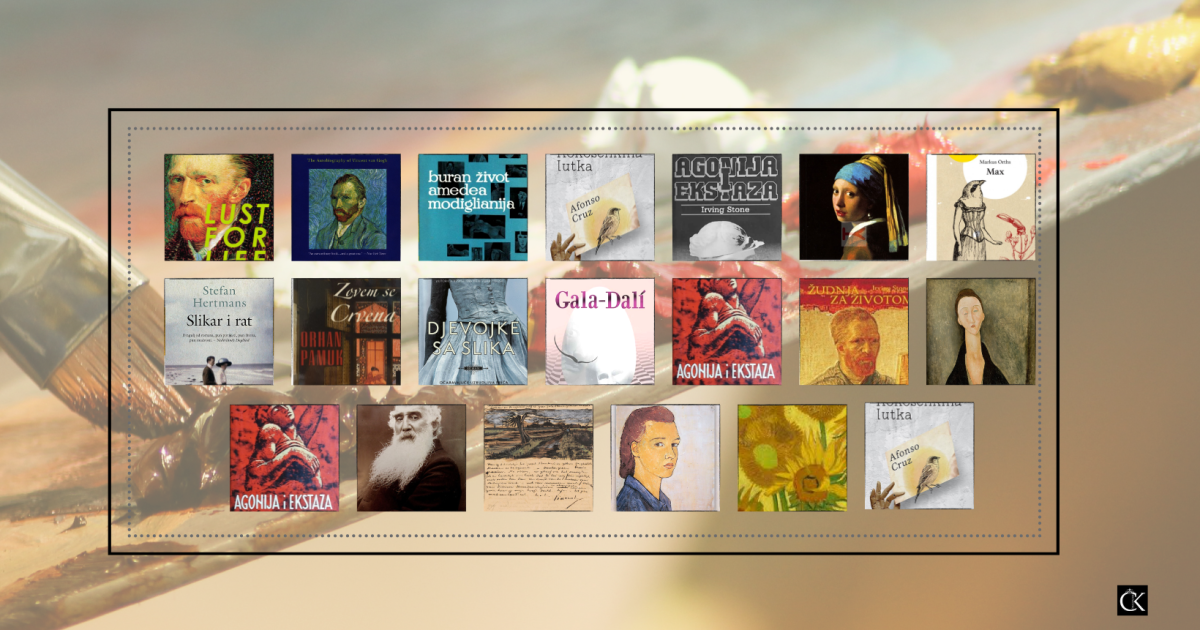 Slikari i slikarice u romanima (i kipari)