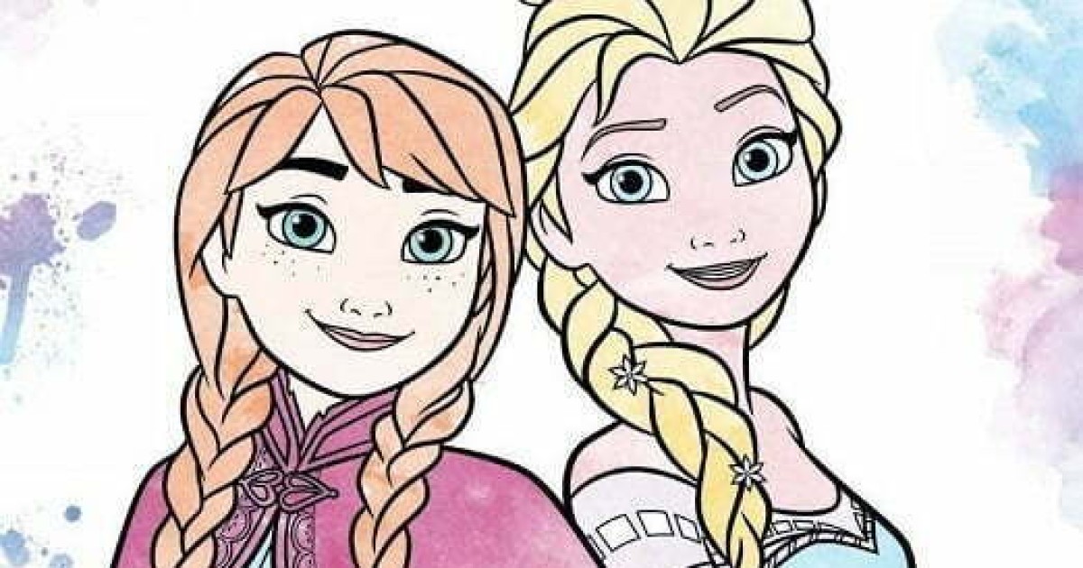 Frozen -Snježno kraljevstvo: Čarobna bojanka