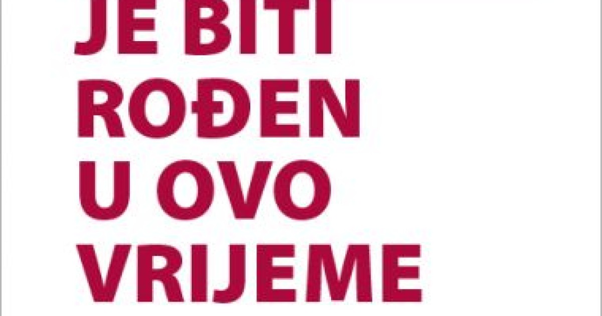 Blagodat je biti rođen u ovo vrijeme : za apostolat apokalipse
